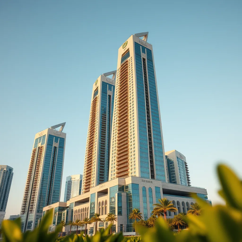 Crescent Towers: Architectural Wonders in Dubai
