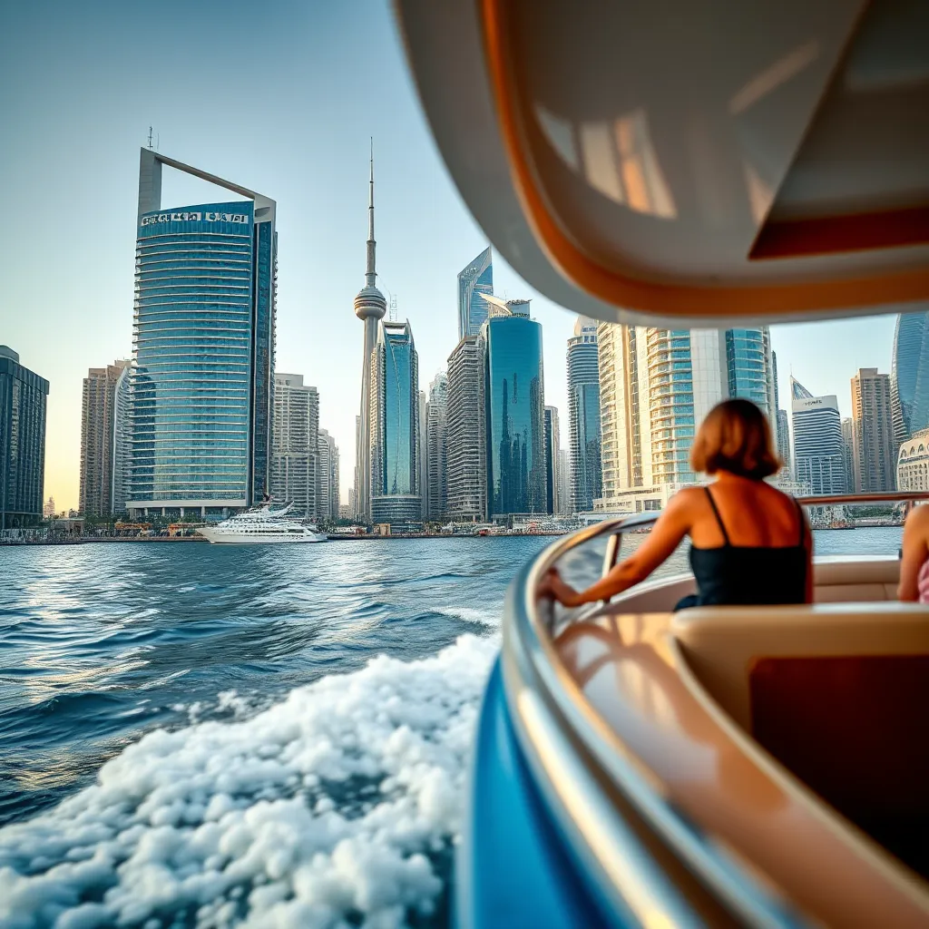 Discover the Dubai Marina RTA Boat Ride Experience