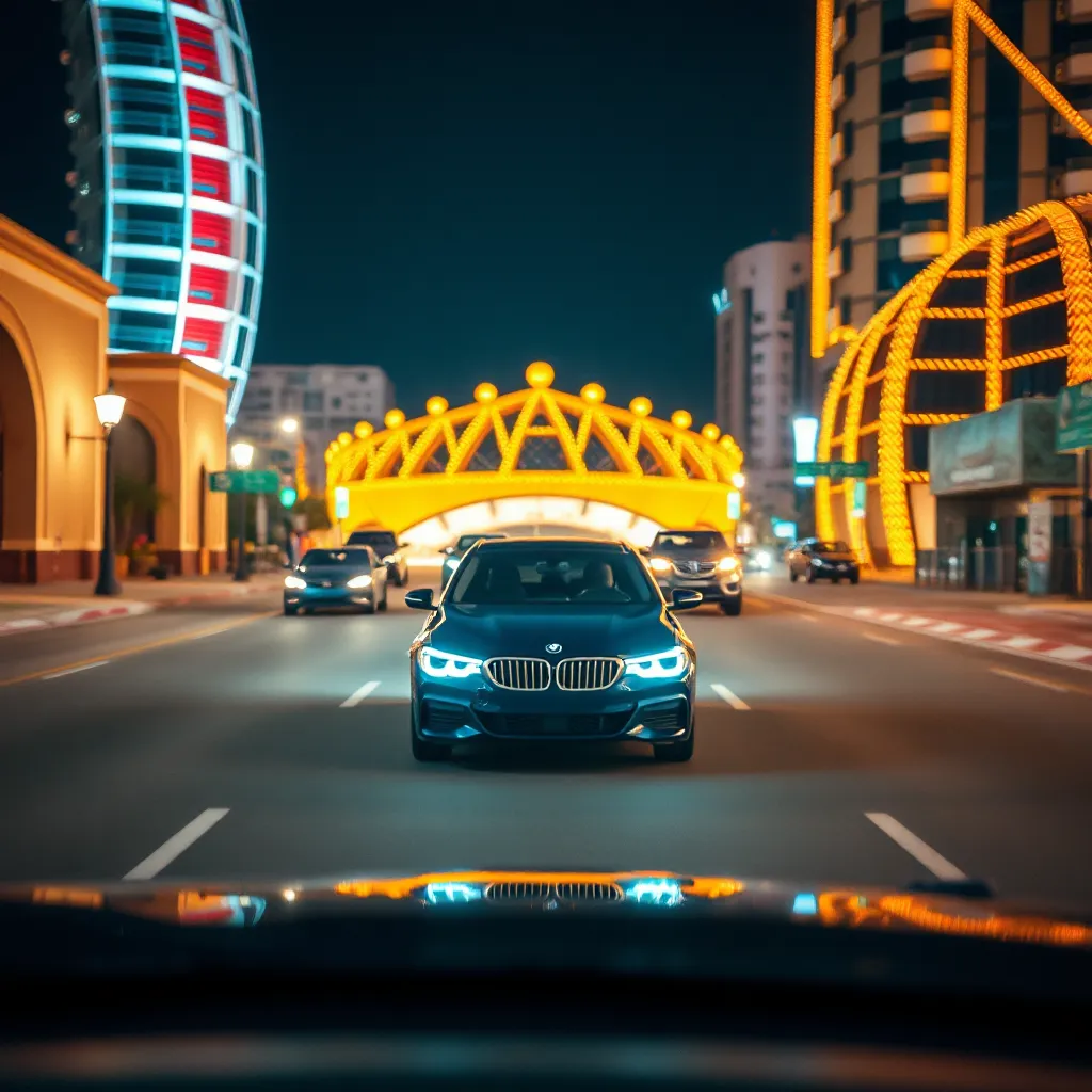 Night Drive Adventures: Best Spots in Dubai