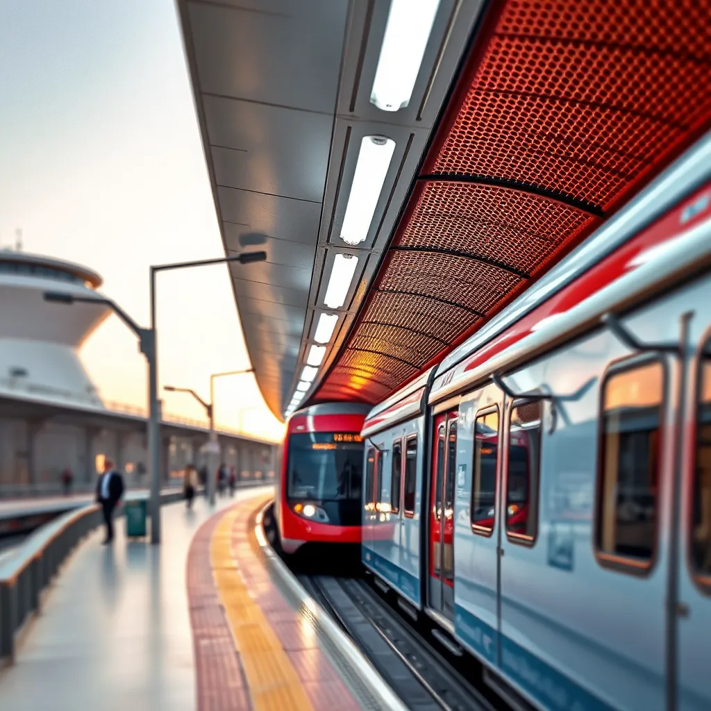 Exploring Dubai's Red Metro Line: Urban Connectivity Unpacked