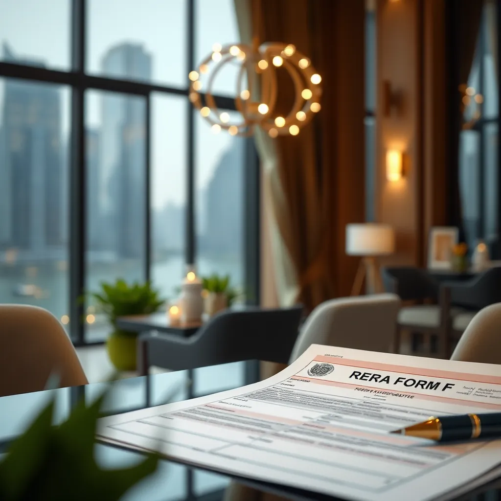 Understanding RERA Form F: Key Insights for Dubai Real Estate